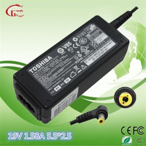 Toshiba HP DEEL 19V 1 58A 30W 5 5 2 5mm Laptop AC DC Adapter