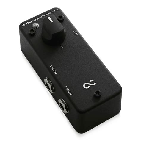 One Control Minimal Series Silver Para Bass Buffer Bass Guitar Effect