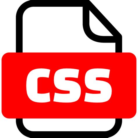 CSS File Format SVG Vector Icon PNG Free Download UXWing