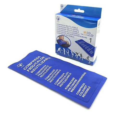 Compresa Reutilizable Frio Calor De Nylon 12 X 19 Cm