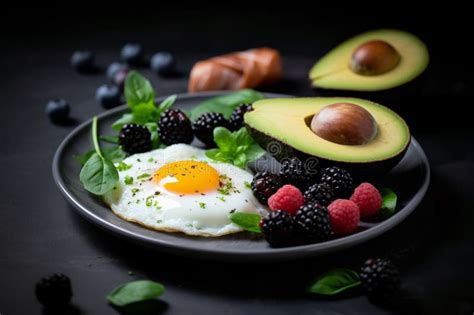 Keto Breakfast Delicious And Healthy Keto Breakfast With Eggs Bacon