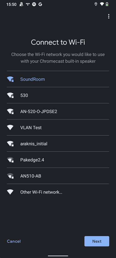 Wi Fi Setup