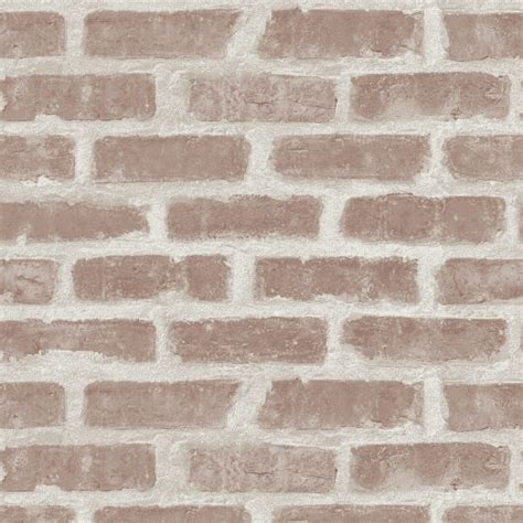 Bucktown Faded Clay Brick Wallpaper Wallsauce Uk