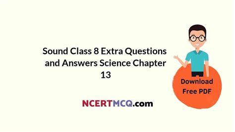 Online Education For Sound Class 8 Extra Questions And Answers Science Chapter 13 Ncert Mcq