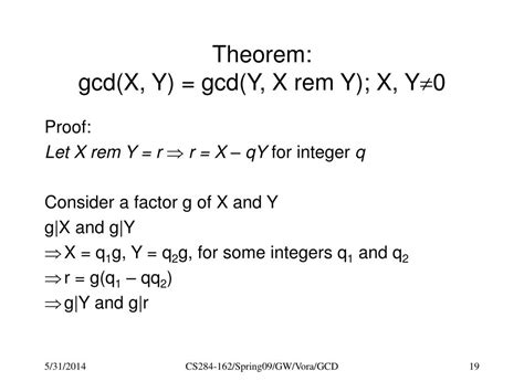 Ppt Gcd Powerpoint Presentation Free Download Id1482560