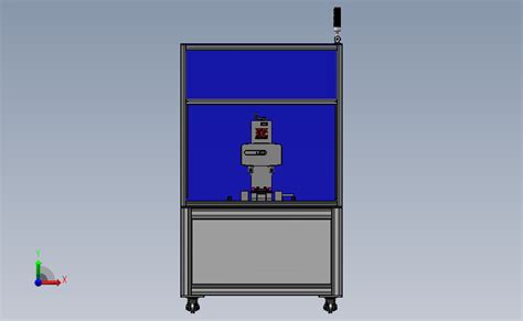 点针式打标设备3d数模图纸 Solidworks设计solidworks 2017模型图纸下载 懒石网