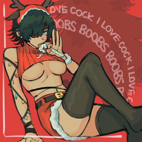 Rule 34 1girls Antlers Big Breasts Chainsaw Man Christmas Christmas