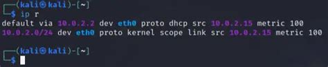 kali linux set static ip how to configure in 2 ways sysprobs