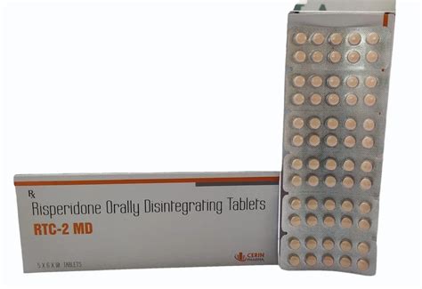 Risperidone Mouth Dissolving 2 Mg Tablets At ₹ 900 Box In Ahmedabad
