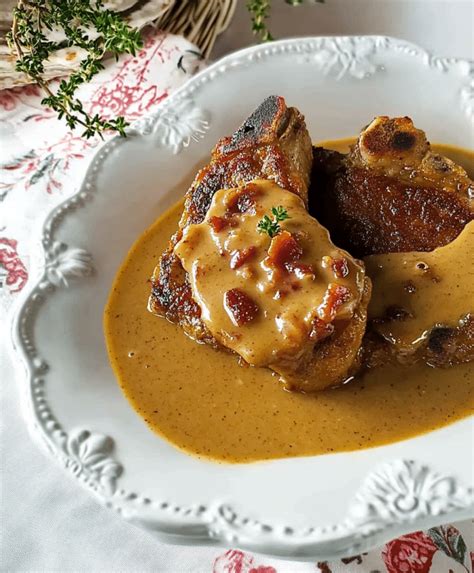 Country Fried Pork Chops With Bacon Gravy Recipe