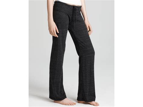 Lyst Alternative Apparel Drawstring Yoga Pants In Gray