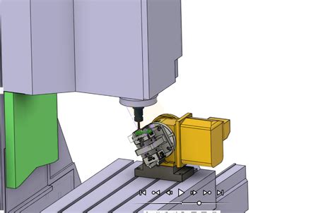 Doosan 4th Axis Machien Simulation A Axis Angle Autodesk Community