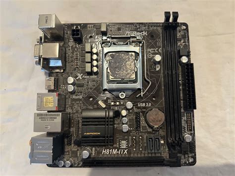 ASRock H81M ITX Motherboard Computers Tech Parts Accessories Computer Parts On Carousell