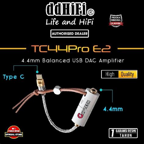 Jual Dd Ddhifi Tc44pro E2 Tc 44pro E2 Tc 44 Pro E2 4 4mm Balanced Usb Dac Amplifier Dac