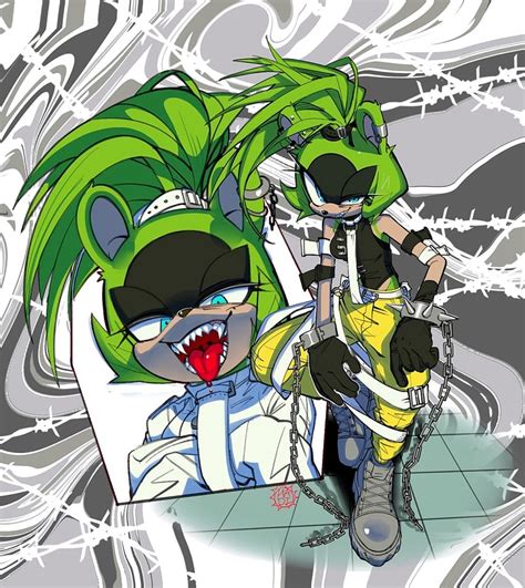 Surge The Tenrec Sonic And 1 More Drawn By 3mia Hadi3 Danbooru