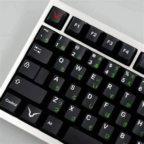 Code Geass Keycaps Set Anime Japanese Black White Green Pbt Keysium