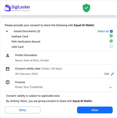 How To Verify Aadhaar Card Via Digilocker Equal Support