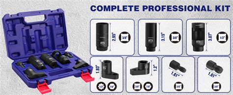 Amazon Com WORKPRO PCS O Oxygen Sensor Socket Automotive Drive X Mm