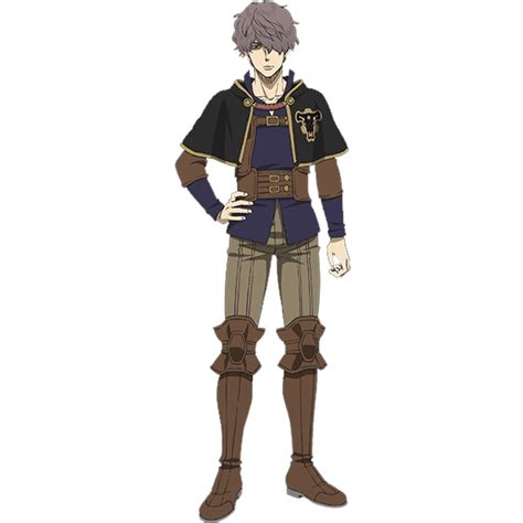 Gauche Adlai Black Clover Series Anime Colors