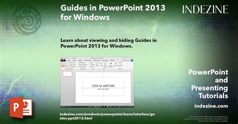 Guides In PowerPoint For Windows