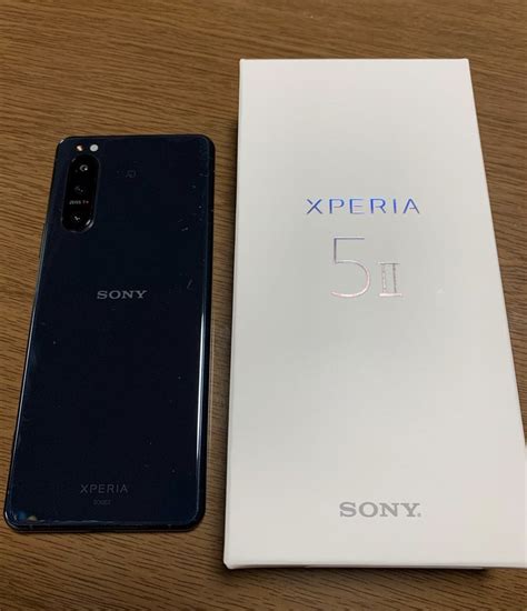 価格.com - 『購入の決めて。デザイン重視！カメラ性能！』SONY Xperia 5 II SOG02 au [ブルー ...