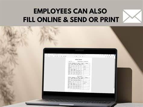 Employee Timesheet Fillable Printable And Editable Biweekly Split