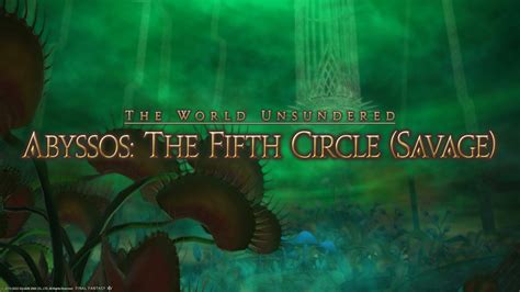 Abyssos The Fifth Circle Savage Final Fantasy XIV Online Wiki