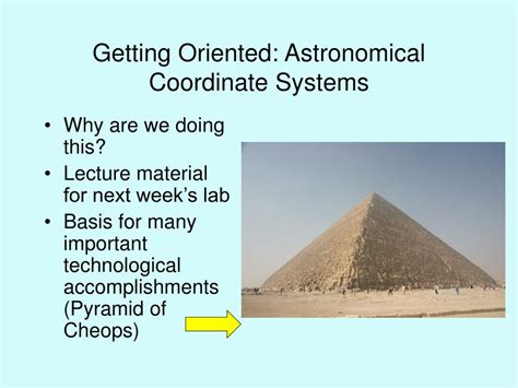 Ppt Getting Oriented Astronomical Coordinate Systems Powerpoint