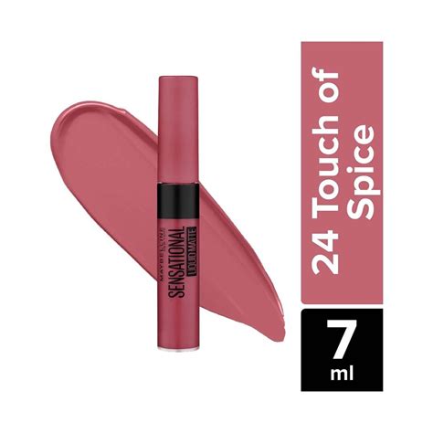 Buy Maybelline New York Sensational Liquid Matte Lipstick 24 Touch Of
