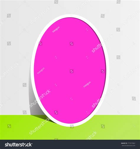Elipse Frame Background เวกเตอร์สต็อก ปลอดค่าลิขสิทธิ์ 777977863