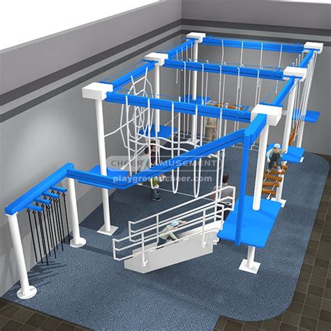 High Grade Ropes Equipment For Trampoline Parks Professional Rope