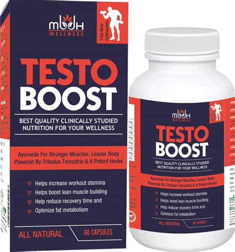 Buy Mbdhwellness Testoboost Ayurvedic Capsules For Muscle Gain Gokhru