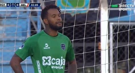 Carlos Cáceda Atajó Penal Al Minuto 2 En Melgar Vs Nacional Potosí Por