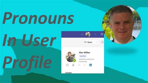 How To Setup And Use Pronouns In User Profile Microsoft 365