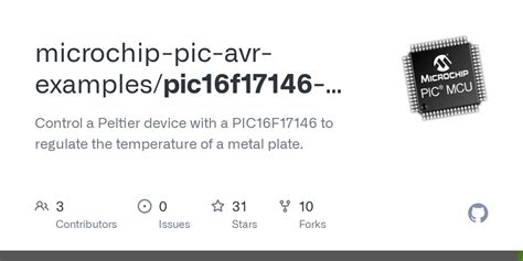 Github Microchip Pic Avr Examplespic16f17146 Cold Plate Mplab Mcc