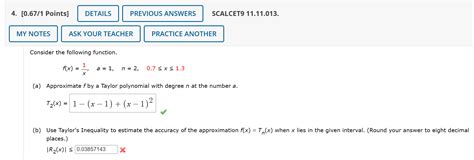 Solved Consider The Following Function Chegg