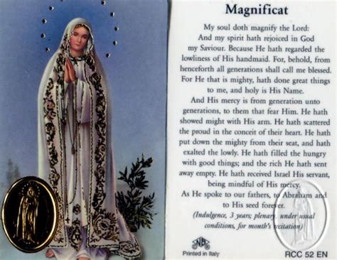 Magnificat To The Blessed Virgin Magnificat Blessed Virgin Mary