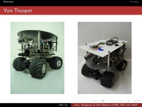 Autonomous Navigation Of Ugv Based On Ahrs Gps And Lidar