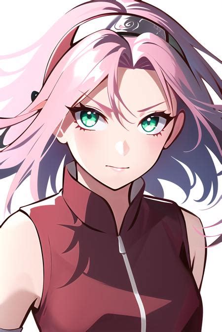 Haruno Sakura Naruto Lora Lykonv1 Stable Diffusion Lora Civitai