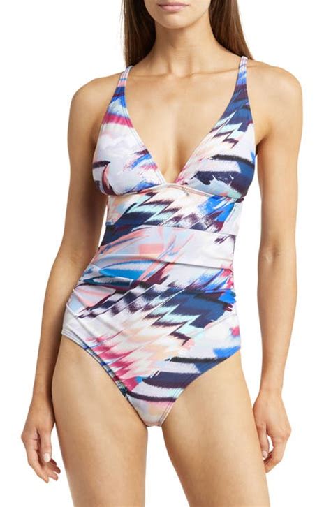 Womens Ruched One Piece Swimsuits Nordstrom