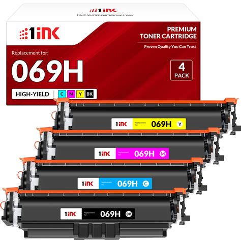 High-Yield Compatible Canon 069H Toner Cartridge Set