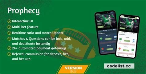 Prophecy V510 An Online Betting Platform Nulled Premium Scripts