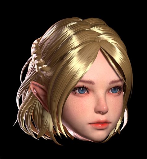 Zbrush Character 3d Model Character Female Character Design