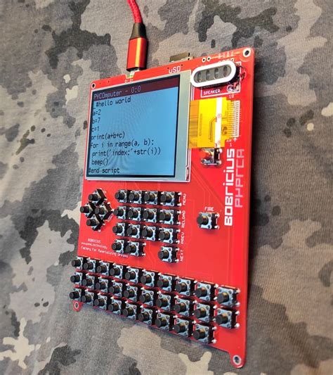 Pico Handheld R Cyberdeck
