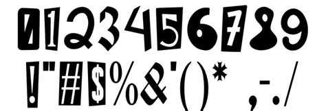 Sound Distortion Font