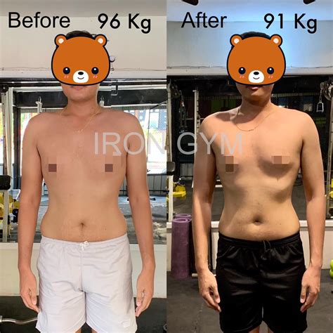 Iron 📣update ผลงานหน่อยนะครับ📣 ลค เน้นลดไขมัน อยากมีกล้ามเพื่อใส่เสื้อผ้าให้ดูดีขึ้น จากรูป