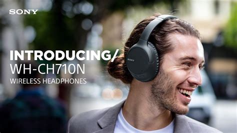 Sony Launches WH-CH710N Wireless Active Noise Cancelling Headphones in ...