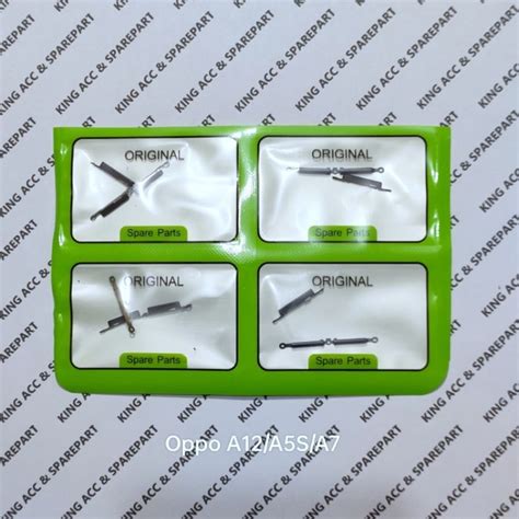 Jual PERNIK RUBBER TOMBOL LUAR OPPO A12 A5S A7 ON OF OFF VOL VOLUME