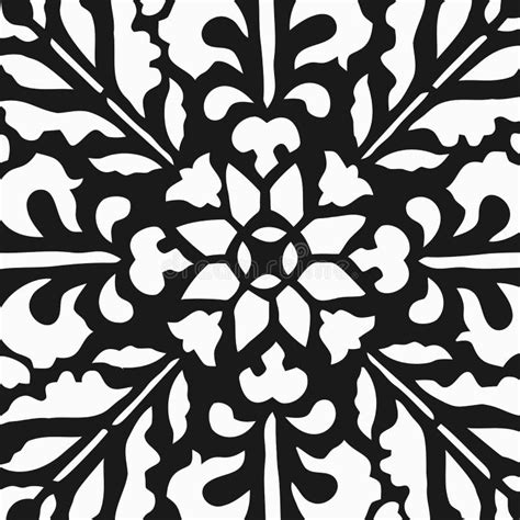 Abstract Black Background With Large Geometric Cubes Pattern Stock Illustration Illustration