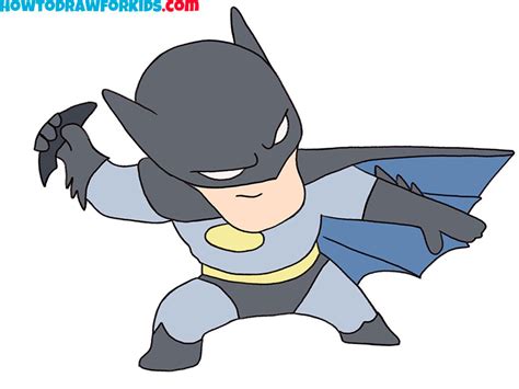How To Draw Batman Logo Step By Step Easy